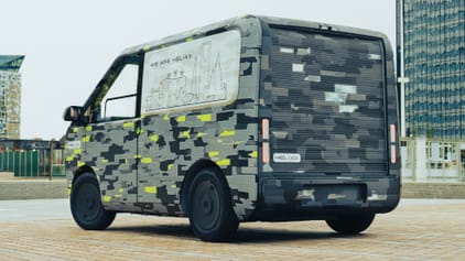 This 3D printed delivery van is the first of a full range of Helixx ...